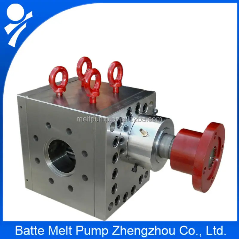High Pressure And Temperature Plastic Extruder Melt Gear Pump - Buy ...