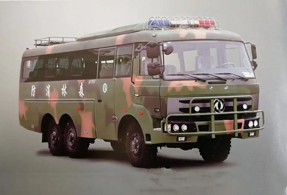 Dongfeng 6x6 Tourist Bus - 30 Seats, off-Road Capabilities