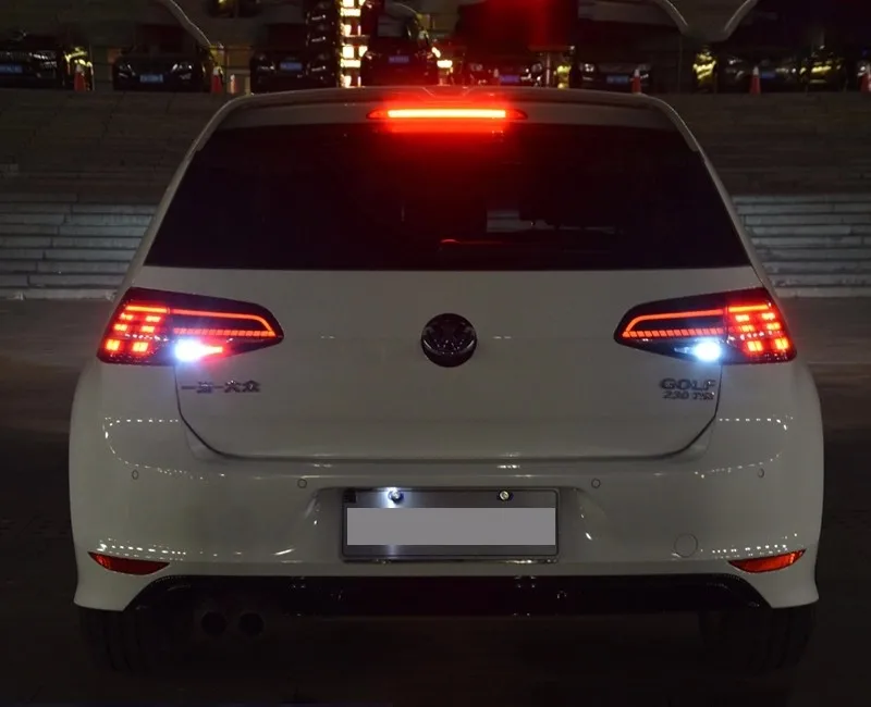 Golf 7 MK7 LED Rear Tail Lights Golf 7.5 MK7.5 LED Tail Light Dynamic ...