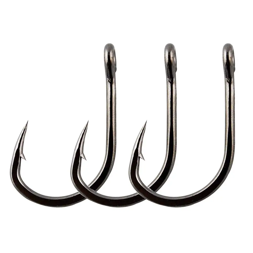 10827 Carp Fish Hook with Ring Stainless Steel Fishing Hook Carp Fishing JSM04-SS0704001 ...