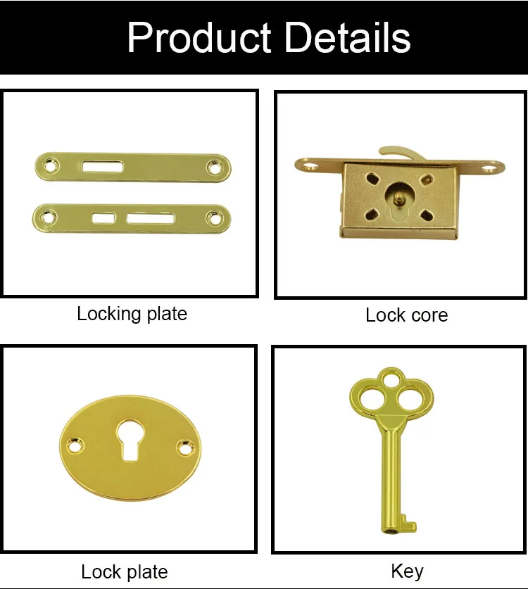 High-end Box Press Lock Decorative Lock and Key Hardware| Alibaba.com