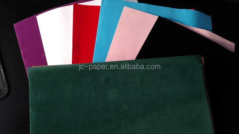 Flock Paper /velvet Flock Transfer Paper - Buy Velvet Paper,Velvet ...