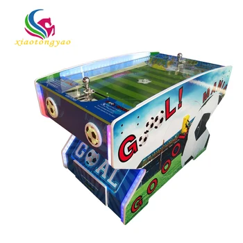 Coin Operated Tabletop Football Arcade Shooting Race Machine Soccer ...