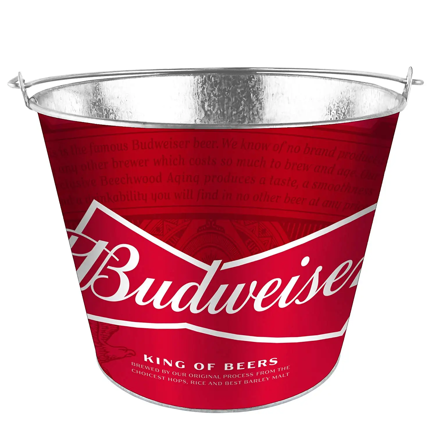 Guinness 10l Metal Ice Bucket - Buy Medal Ice Bucket With Wooden Handle ...