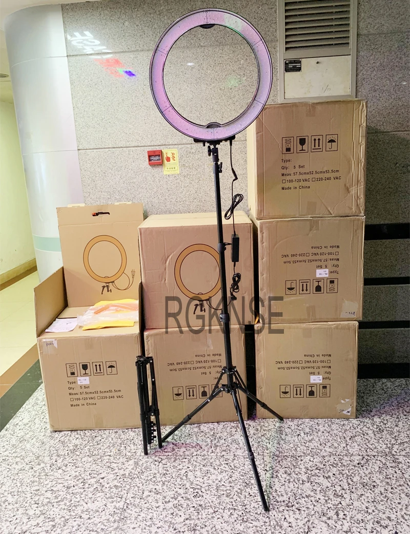 2020 Rgknse Photography Dimmable 18 Inch 48cm 50w Led Camera Selfie ...