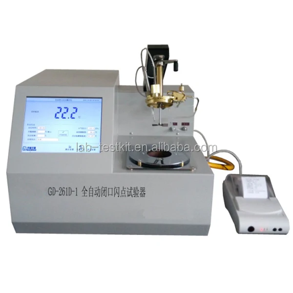 Astm D93 Fully Automatic Pensky-marten Closed Cup Flash Point Apparatus ...