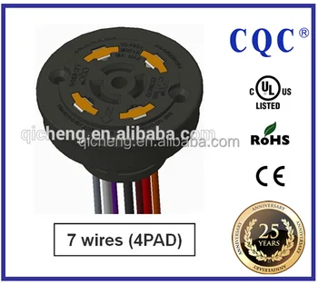 Nema 7-pin Photocontrol Sensor Base/receptacle For Smart Dimming ...