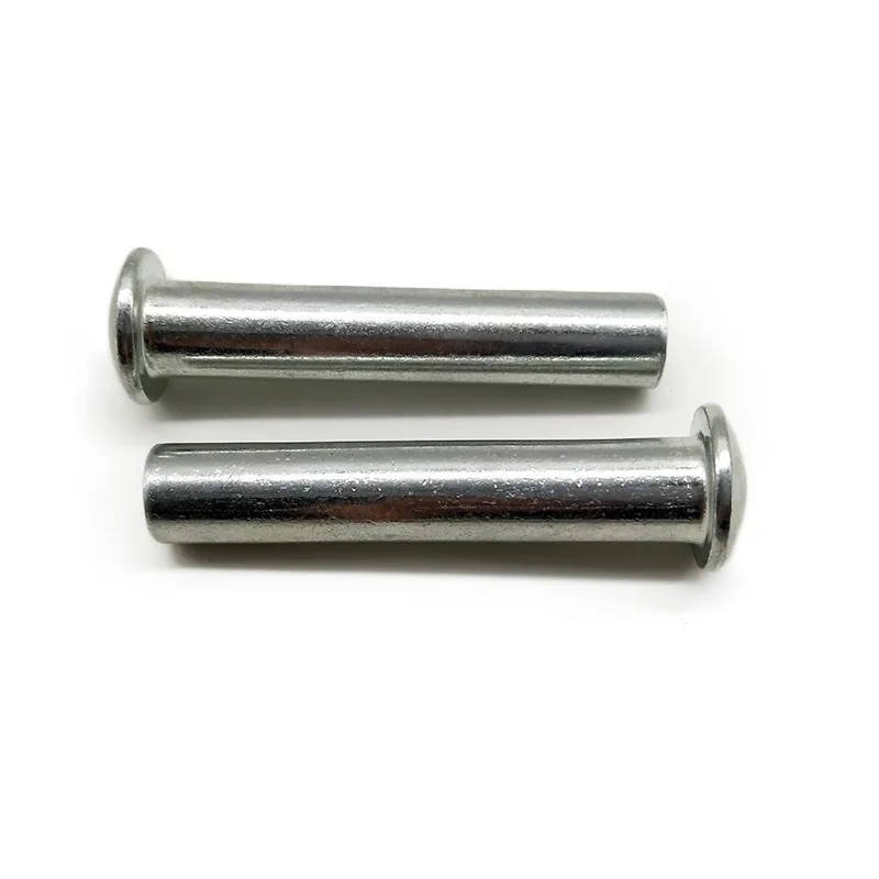 Round Head Flat Sunk Solid Half - Hollowed Nail Pop Aluminum Rivets ...