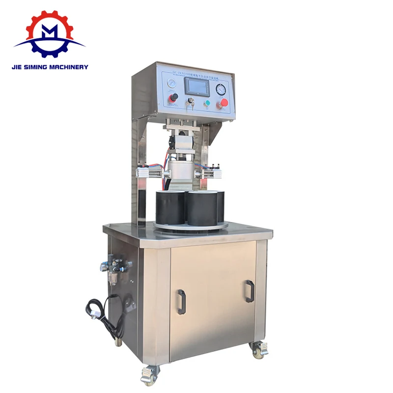 Semi Automatic Twist Off Vacuum Capping Machine For Glass Bottle Cap And Glass Jar - Buy Cap ...