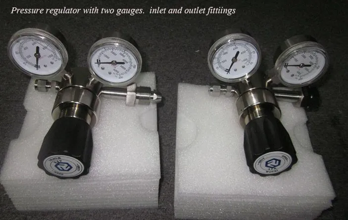 R41 High Pressure Gas Regulator - 4500psi Hydrogen Control