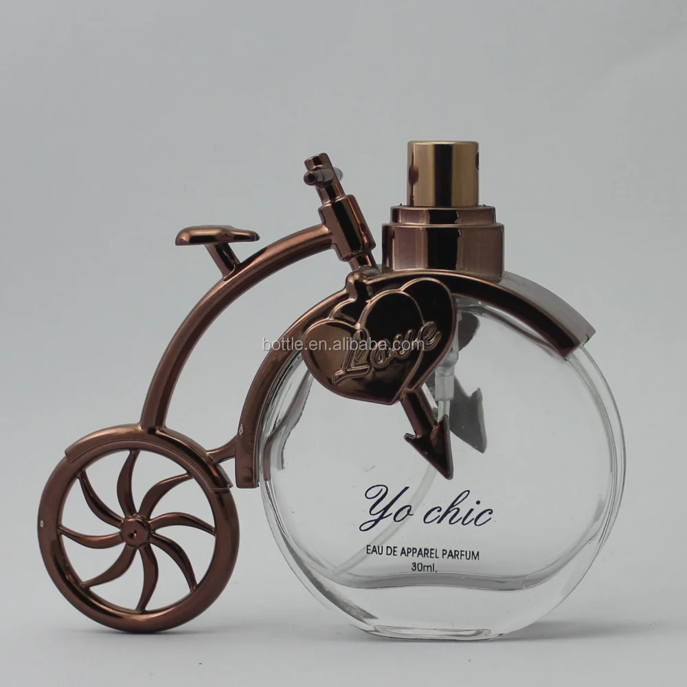 100ml Bike Shape Perfume Bottle With Crimp Sprayer - Buy Bike Shape ...