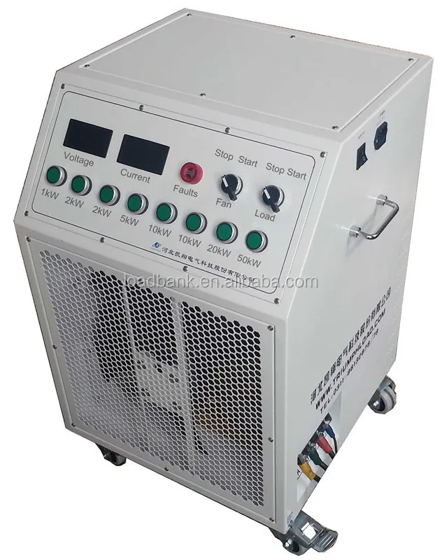 3 Phase Ac Variable Resistive Load Bank For Generator Testing - Buy ...