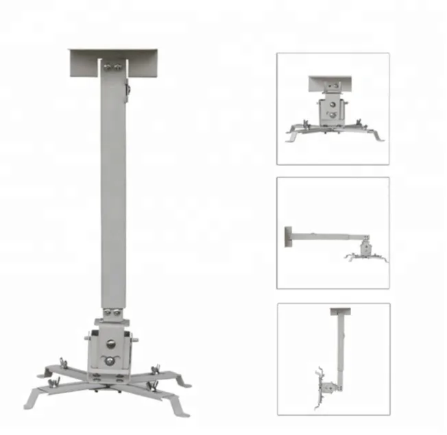 Projector Ceiling Mount Adjustable - Low Profile & Swivel