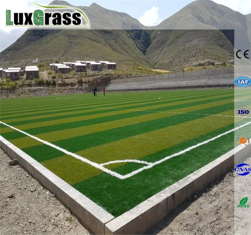 Luxgrass 55mm Sporting Synthetic Grass Football Soccer Pitch Artificial ...