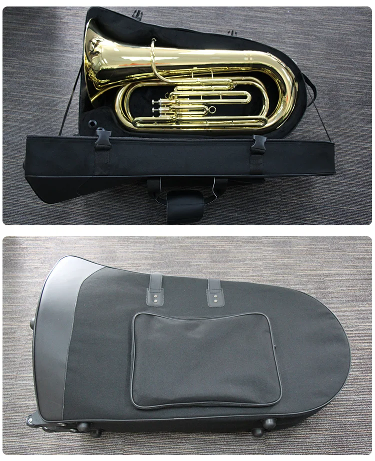 Chinese Standard Tuba - FOCUS FTU-100 Brass Wind Instrument