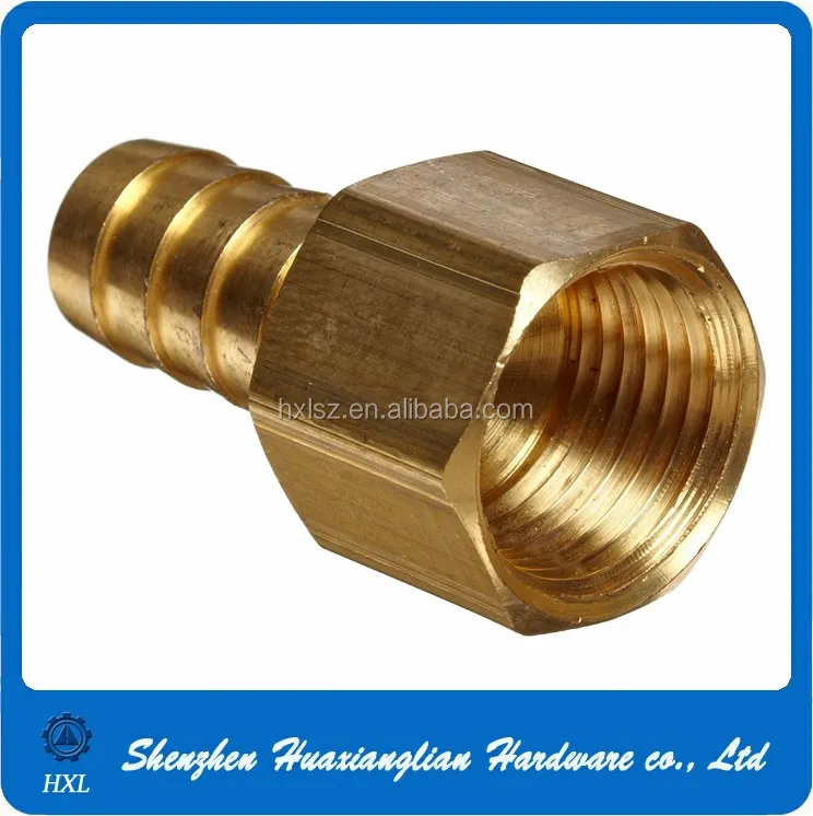 High Precision Turned Machining Brass Smoking Pipe Parts