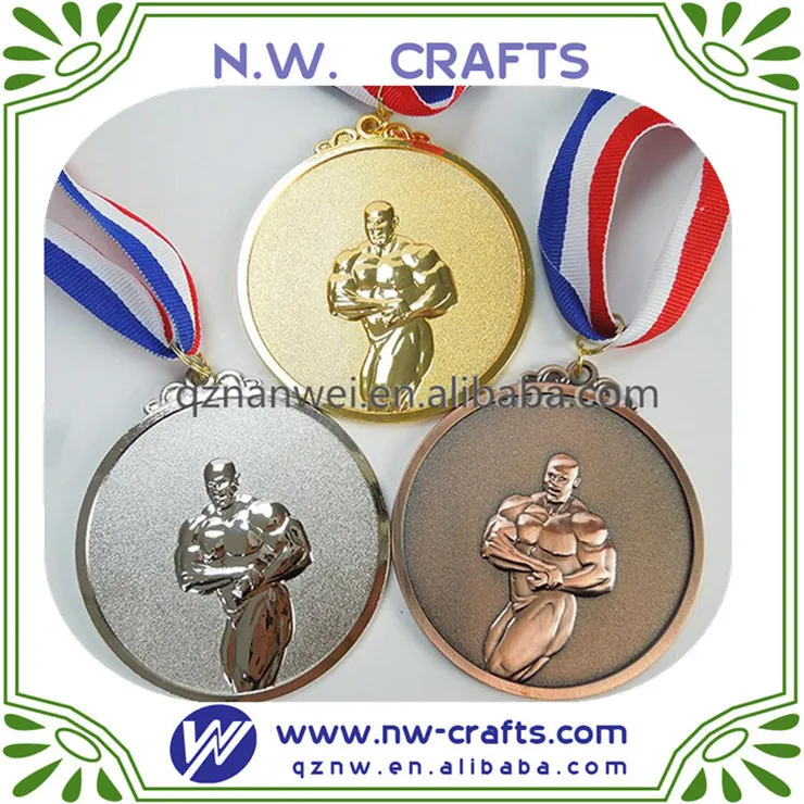 Bodybuilding & Powerlifting Sport Award Medals Competition Award ...