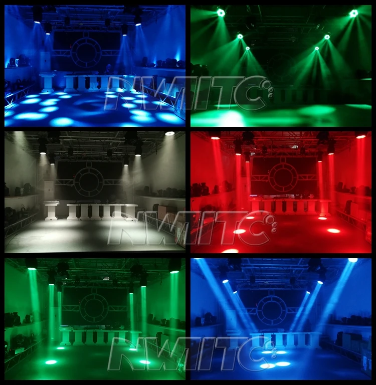 Pro Stage Light 6x40w Rgbw 4in1 Rotating Zoom Bee Eye Led Moving Head ...