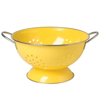 Stainless Steel Colored Colanders/ Fruit Strainer/ Colorful Metal ...