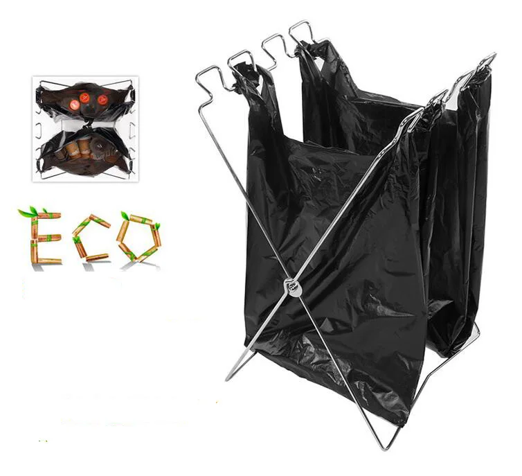 Trash Bags Gallon Holder Stand,Waste Sorting Bin,Grass Clippings ...