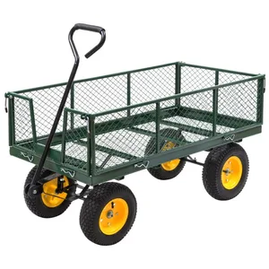 vigoro dumping garden cart | Fasci Garden