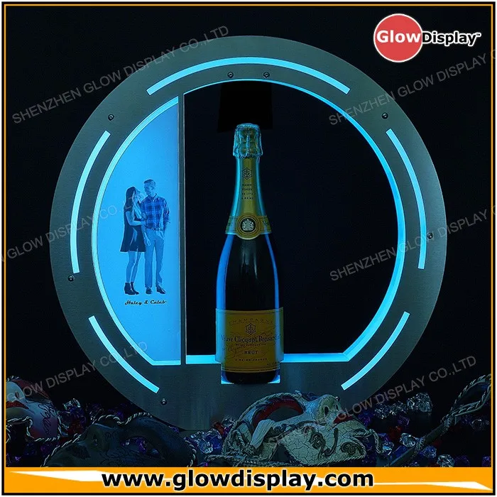 Gold Champagne Sparkling Wine Bottle Glorifier - Buy Blue Nun 22k Gold ...