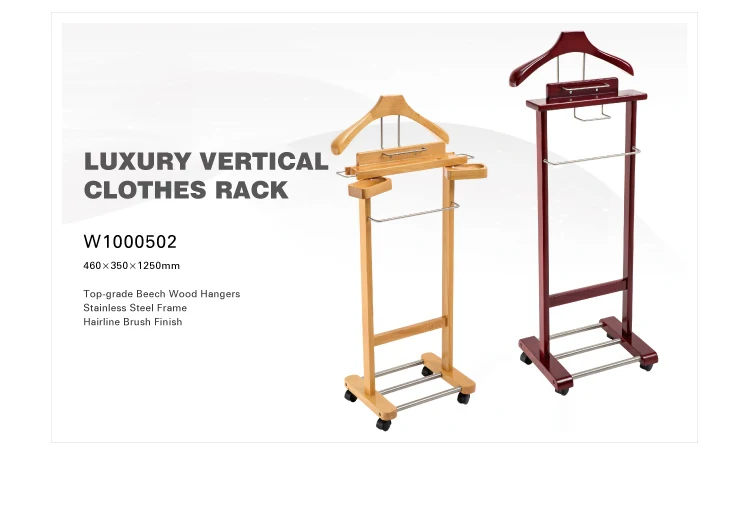 Hospitality Supplies Wooden Clothes Hanger Stand For Hotel - Buy Wooden ...