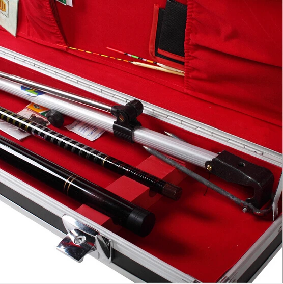 Hard Aluminum Golf Pole Storage Carrying Tool Fishing Rod Case - Buy ...