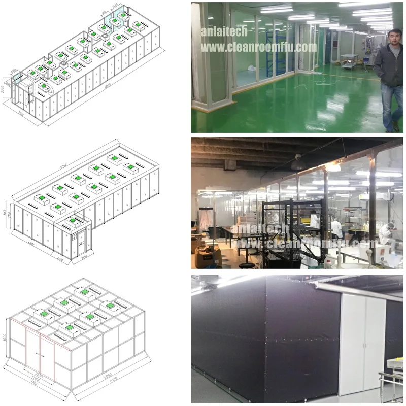 Iso Standard Modular Clean Room Booth - Buy Clean Booth,Clean Room ...