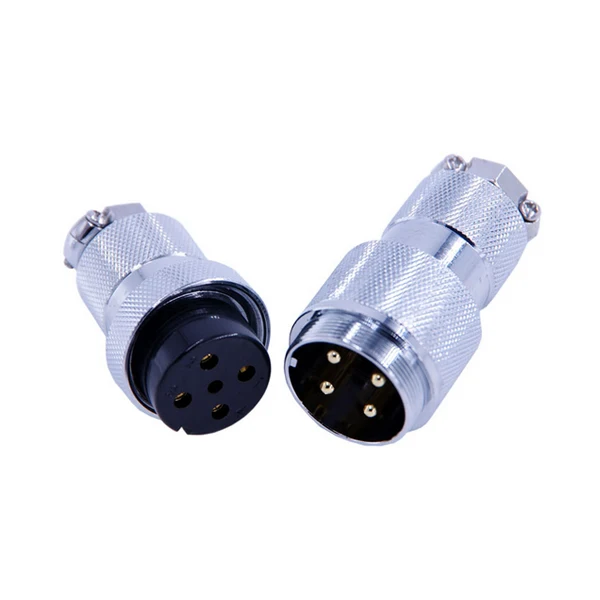 Gx30 Waterproof Docking Cable 4 Pin Male And Female Plugs Aviation Connector - Buy Gx30 ...