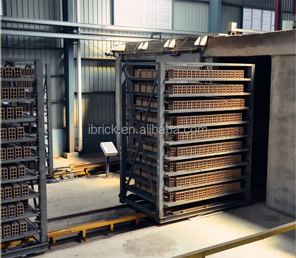 Clay Block Brick Tile Ceramic Drying System Single Layer Chamber Dryer ...
