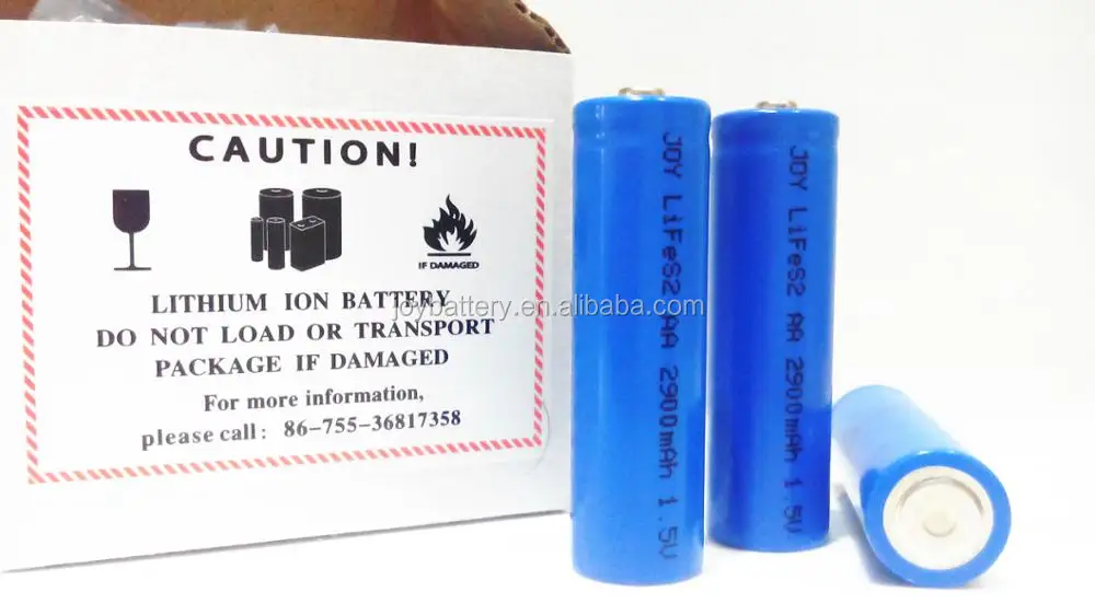 1.5v Lfb Aa Fr06 Lithium Battery Non Rechargeable Lifes2 2900mah Lr06 ...