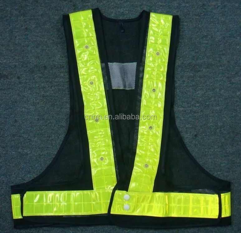 Best Selling Night Flashing Led Lights Safety Vest Led Reflective Vest ...