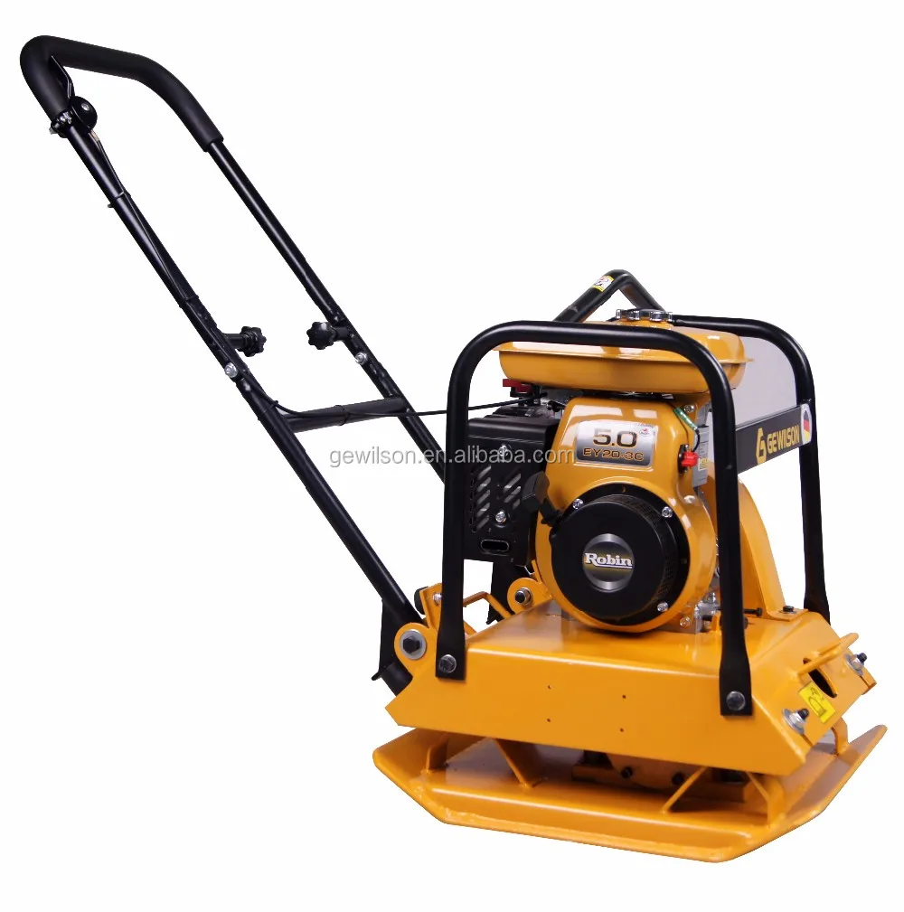 Gasoline Engine Soil Compactor Frog Rammer Electric Reversible Plate ...