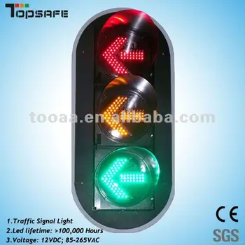 Waterproof 300mm Led Directional Traffic Light With 3 Arrows - Buy Led ...