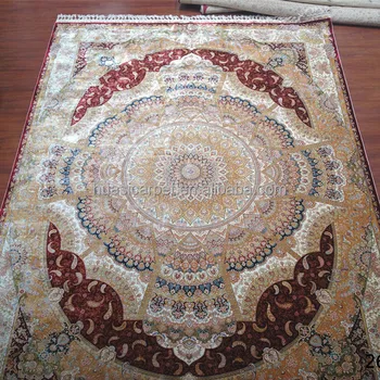 250cmx350cm Handmade Persian Wall Hanging Silk Carpet Rugs From Iran ...
