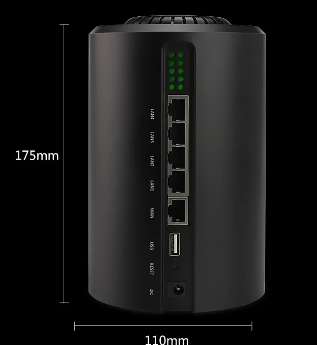 Hot Sale 1 Wan 4 Lan Ports Openwrt 19216811 Home Use Wifi Router - Buy ...