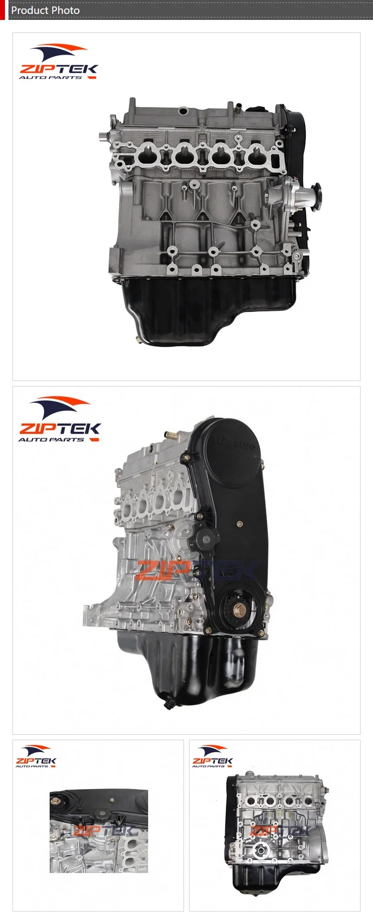 Ziptek Complete Motor Engine For Changan G16a Engine Jl474q G13b Bare ...