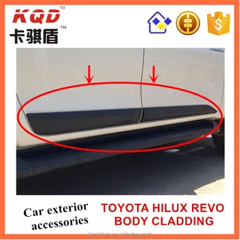 Innovative Product Black Body Cladding For Toyota Hilux Revo 2016 New ...