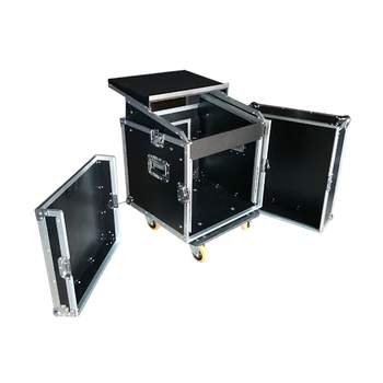10u Rack Mount Cases With Mixer Computer Slant Top And Back Door - Buy ...
