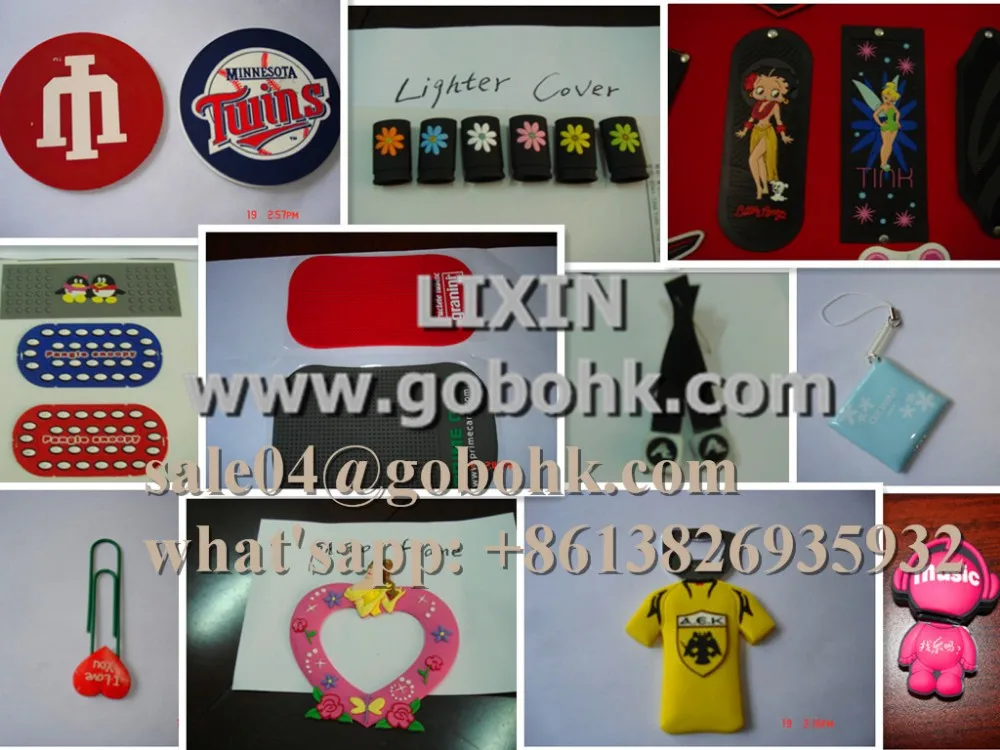 12 Colors Soft Rubber Pvc Logo/label Automatic Dispensing/making ...
