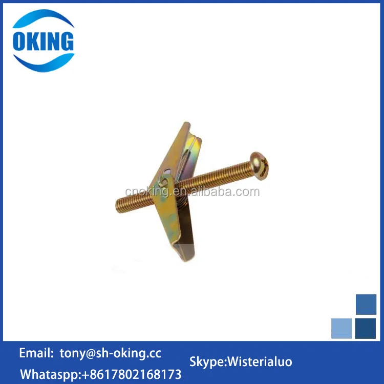 Stainless Steel M4 M5 M6 M8 Toggle Wing Bolt - Buy Toggle Wing Bolt ...