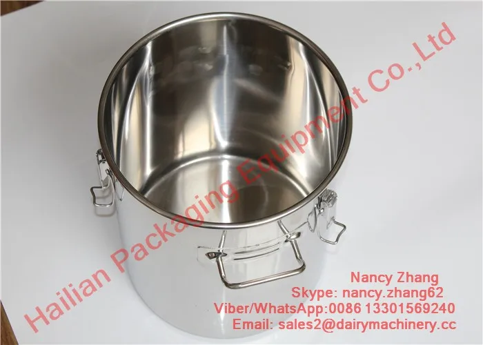 20 Litres Small Round Stainless Steel Water Bucket - Buy Bucket ...