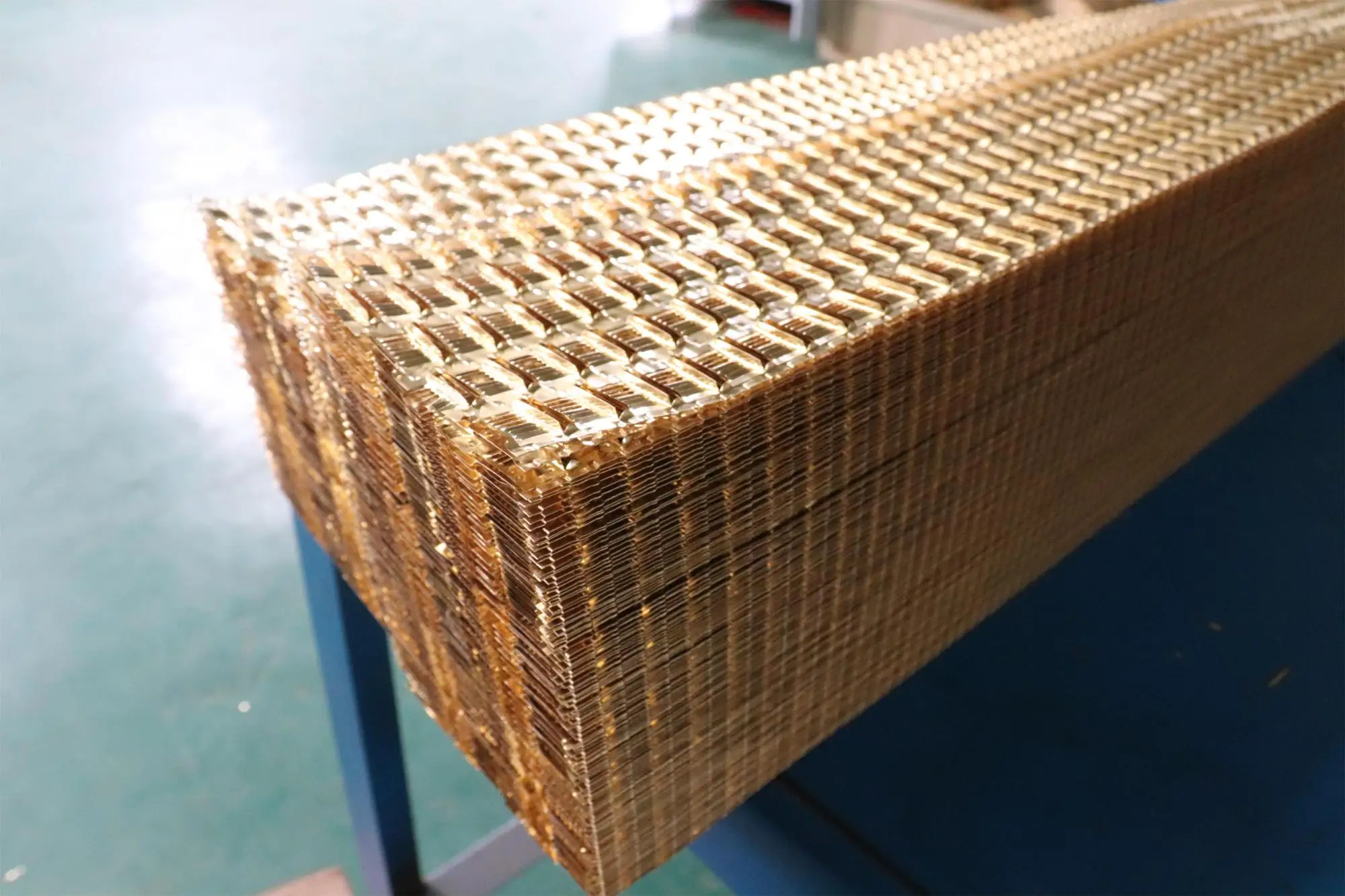 Heat Exchanger Copper Brass Core For Engine Cooling Radiator - Buy ...