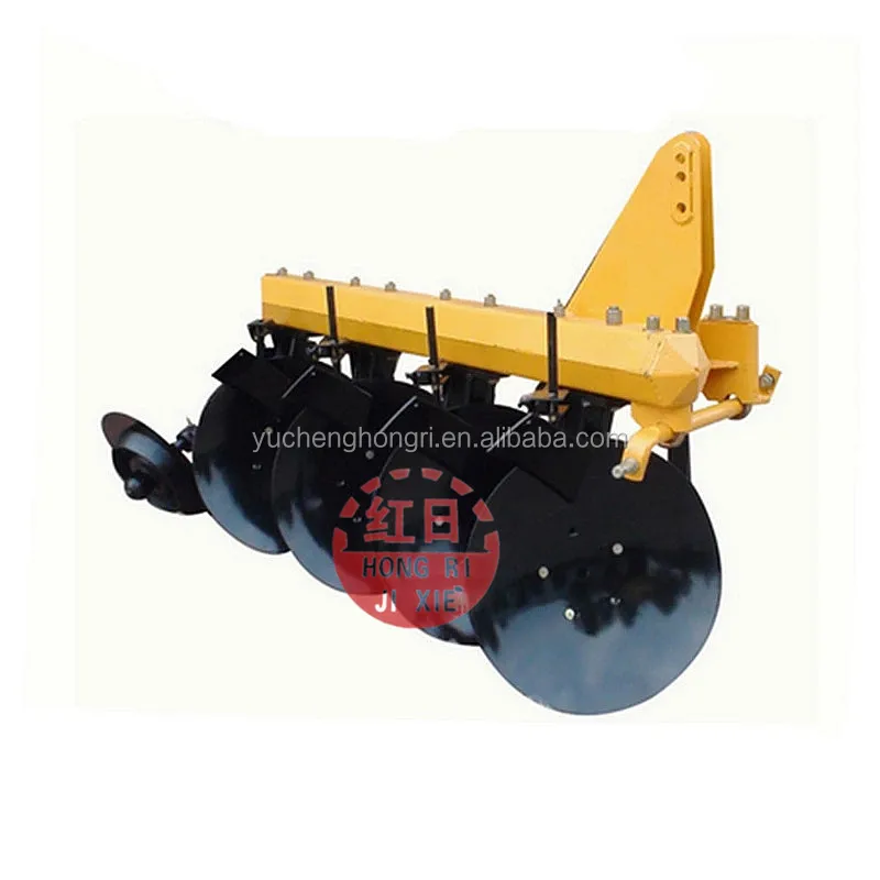 Agricultural Machinery Diagram of Disc Plough with Label