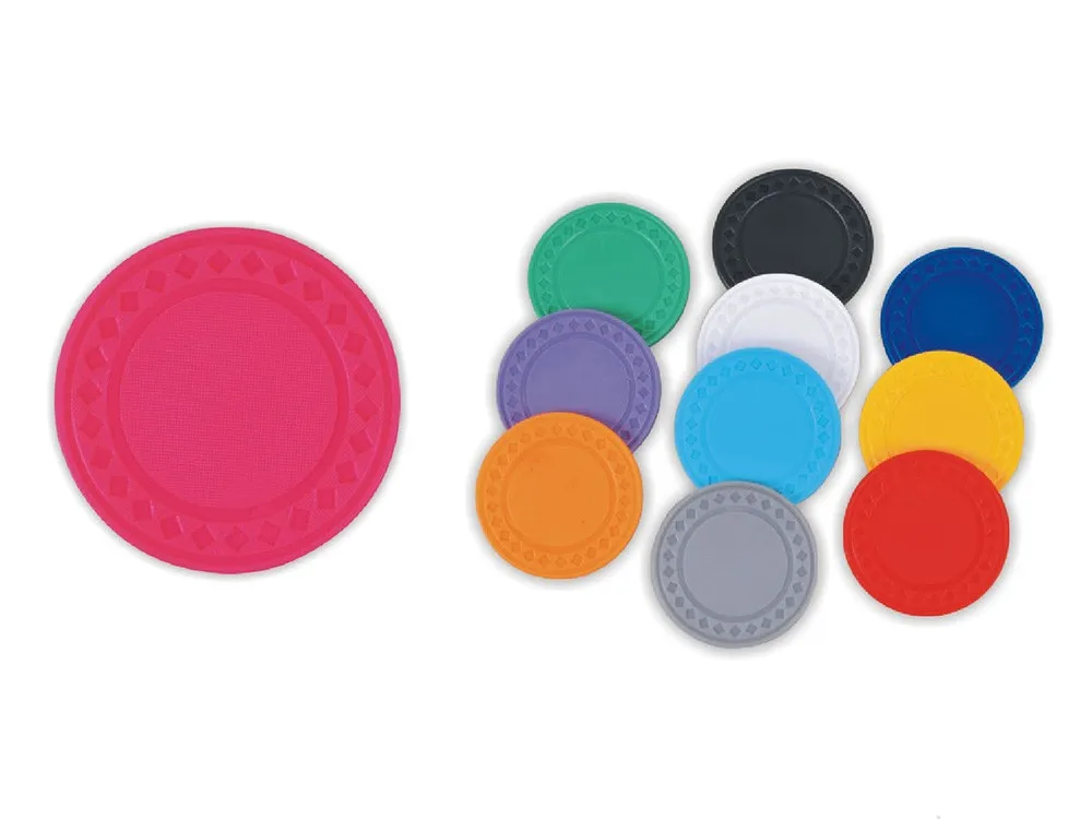 High Quality Custom Colored Plastic Tokens - Buy Custom Plastic Token ...