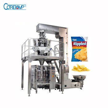 China Vertical Automatic Weighing Potato Chips Bagger Machine - Buy ...