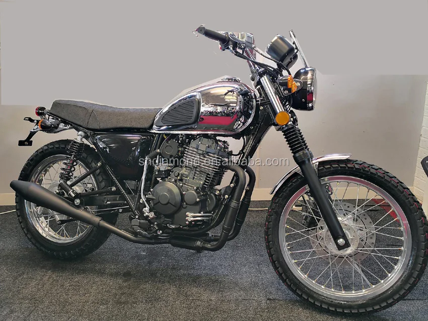 400cc Eu4 Compliant Scrambler Motorcycle/vintage-inspired Classic ...