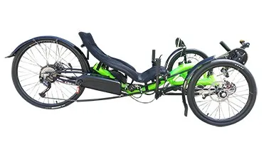 4x4 Off-road 500watt Mid Drive Motor Electric Fat Tyre Recumbent ...