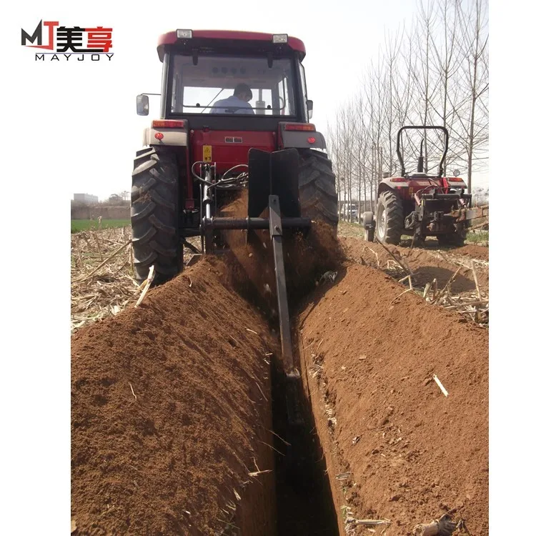 3 Point Tractor Mounted Trencher PTO Driven - High Productivity